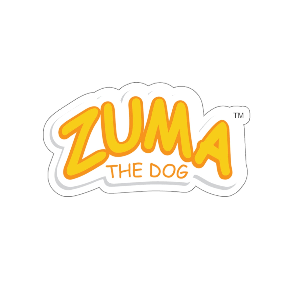 Die-Cut Sticker - Zuma the Dog Logo